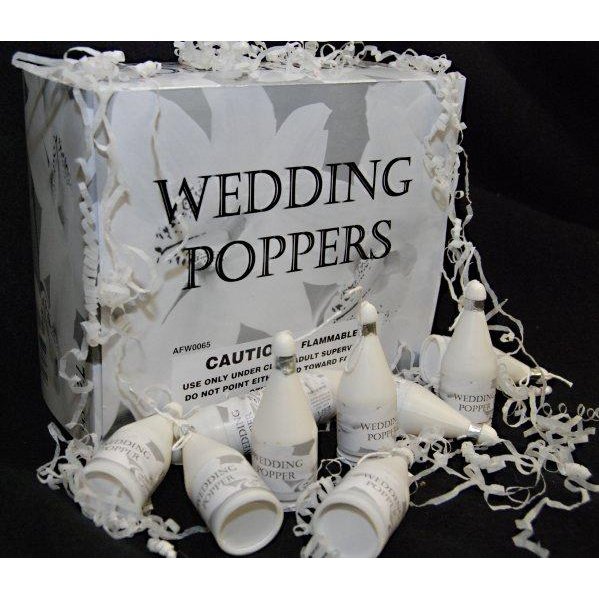 Wedding Party Poppers (144pc) - Shop For Party Poppers Online ...